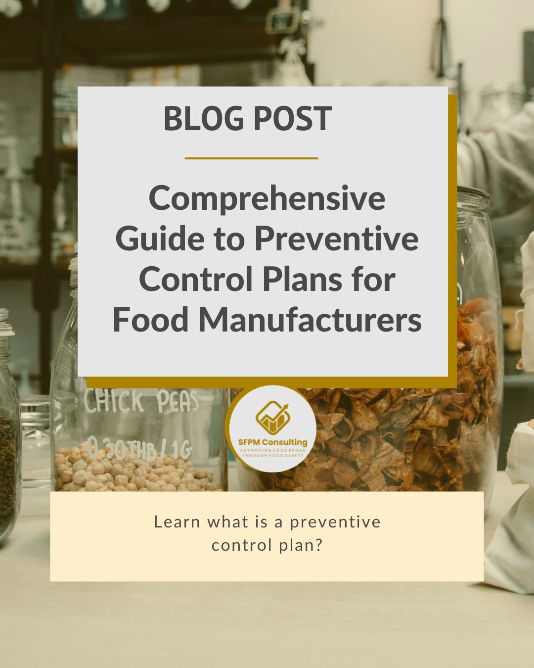 Comprehensive Guide to Preventive Control Plans for Food Manufacturers